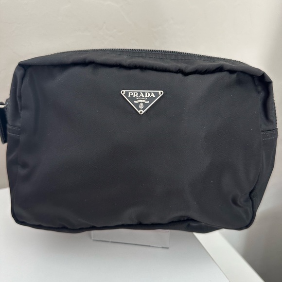 Prada | Bags | Prada Cosmetic Bagpouch | Poshmark